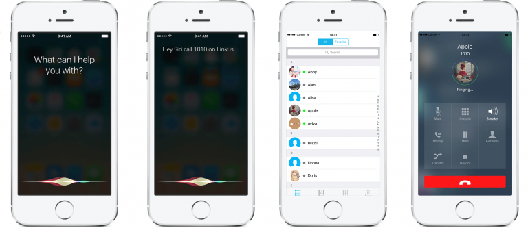 Yeastar Blog | "Hey Siri, Call My Linkus Contact"