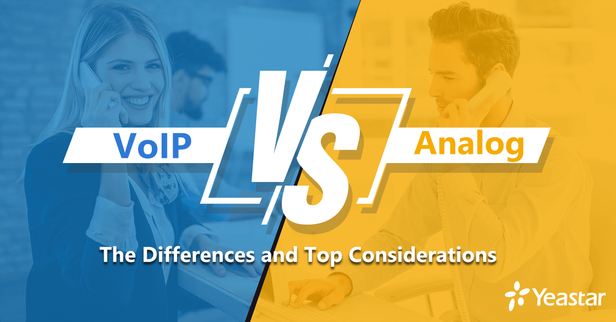 VoIP vs Analog Phone System: Differences and Tip Consideration | Yeastar VoIP vs Analog Phone System: Differences and Tip Consideration | Yeastar