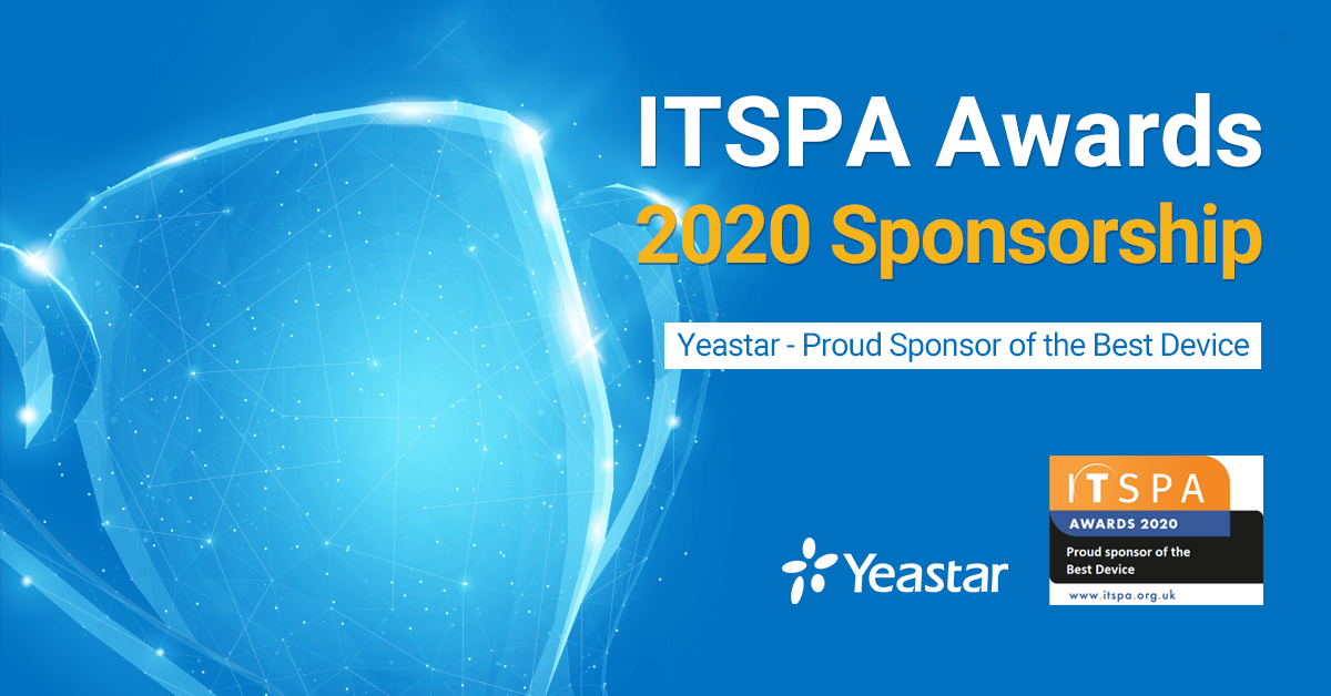 Yeastar | Proud Sponsor of ITSPA Awards 2020