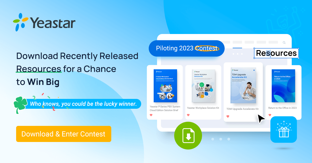 Piloting 2023 Contest | Yeastar