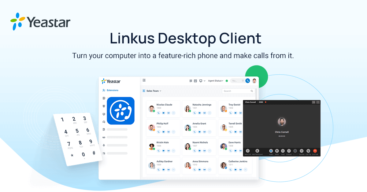 Linkus Desktop Client | Softphone for Windows & Mac | Yeastar