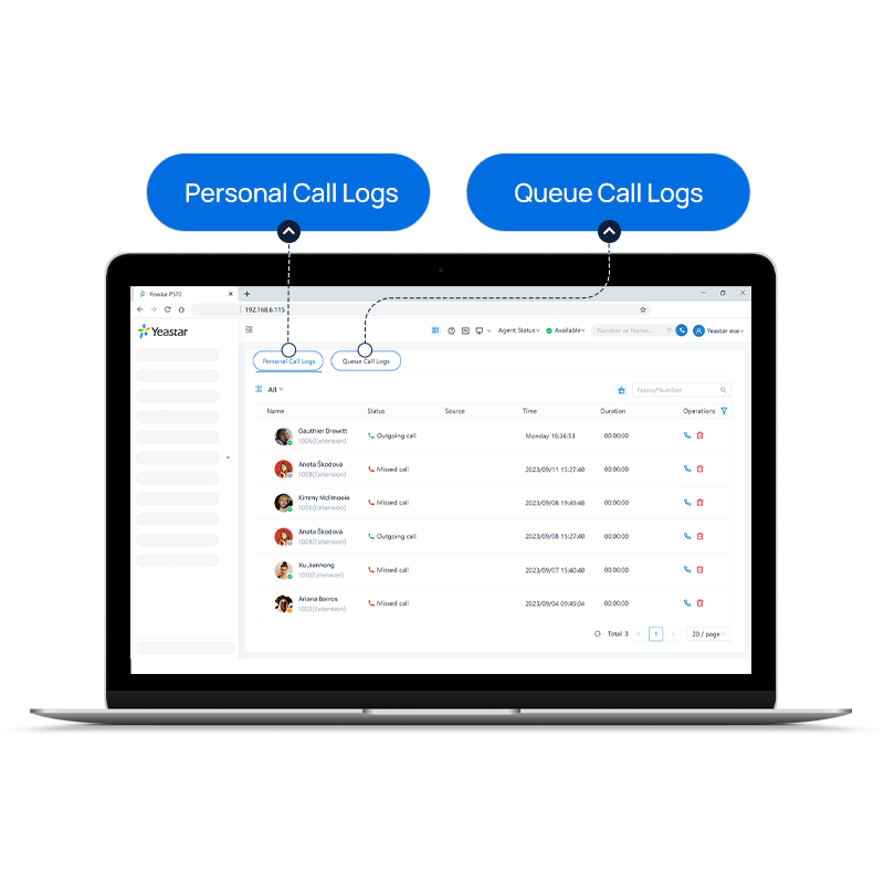 Call Log & History: View, Manage and 30-day FREE Trial! | Yeastar